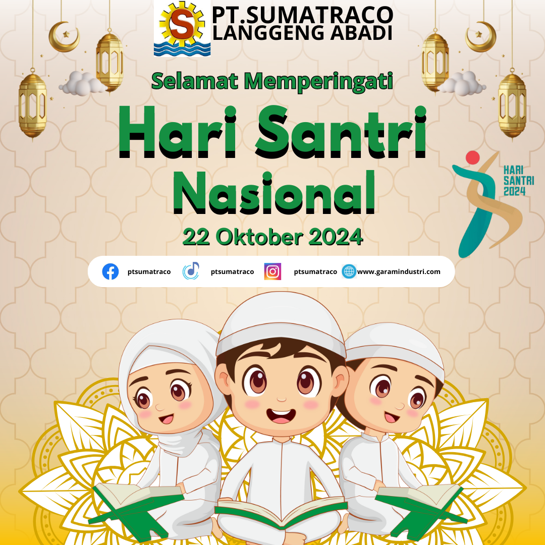 PT Sumatraco Langgeng Abadi: Garam Halal, Santri Sejahtera - PT ...